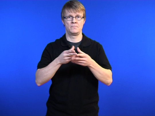 Borta - Teckenspråk