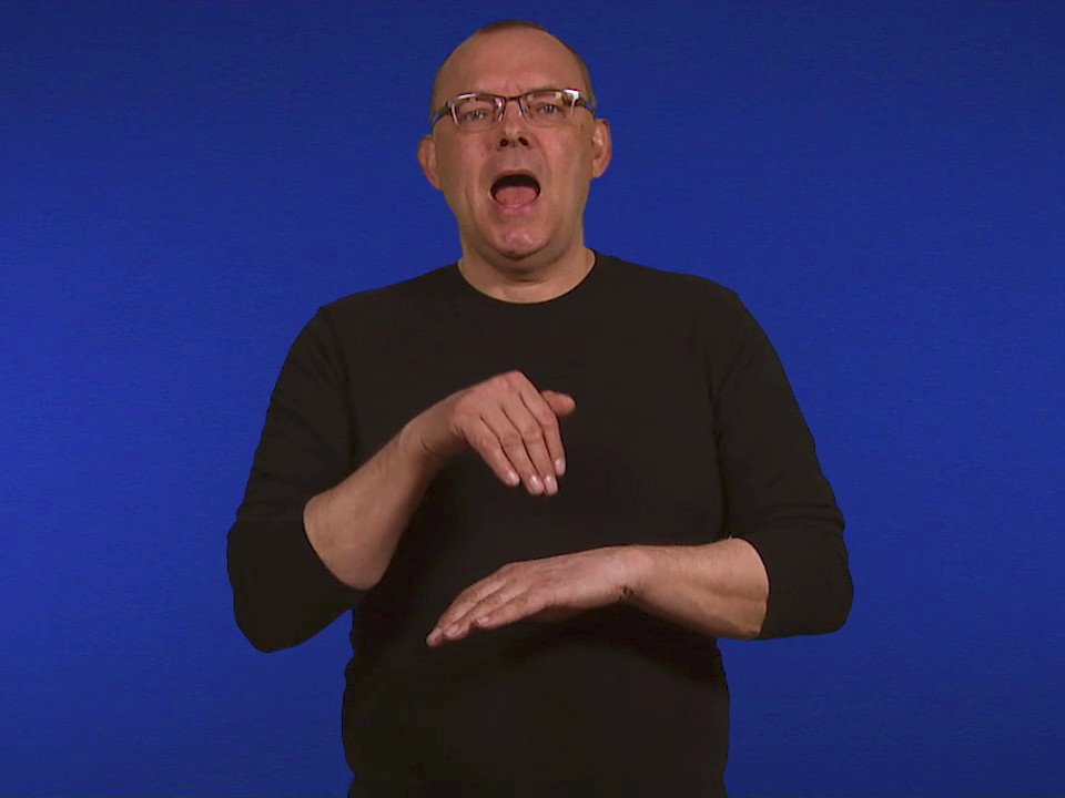 ärende - Svenskt teckenspråkslexikon - Stockholms universitet