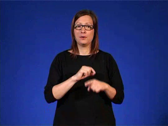 gulsot - Svenskt teckenspråkslexikon - Stockholms universitet