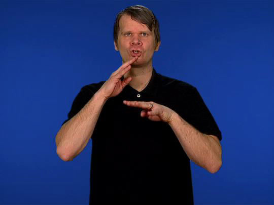 rykte - Svenskt teckenspråkslexikon - Stockholms universitet