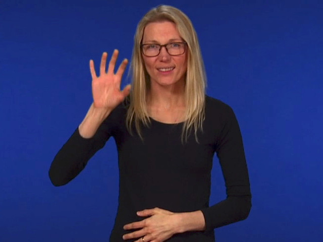 tecken - Svenskt teckenspråkslexikon - Stockholms universitet