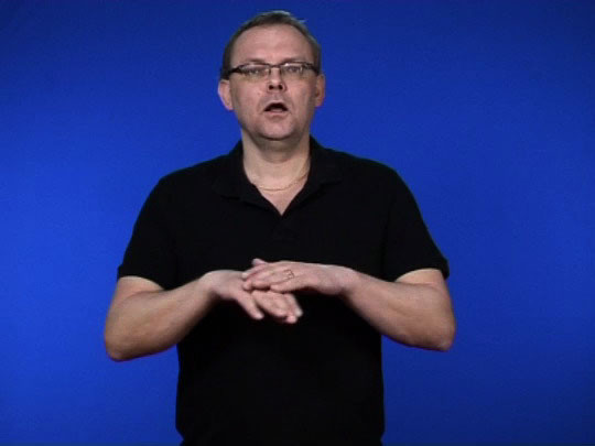 grunda - Svenskt teckenspråkslexikon - Stockholms universitet