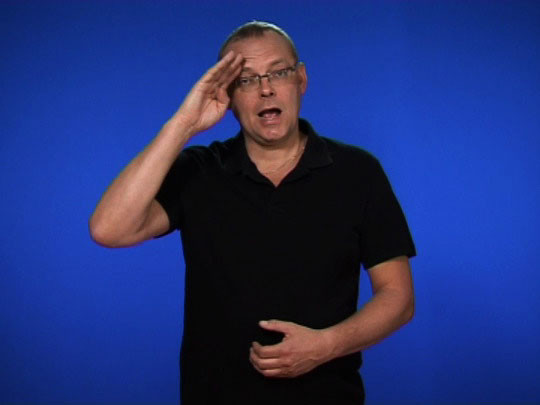 hej då - Svenskt teckenspråkslexikon - Stockholms universitet