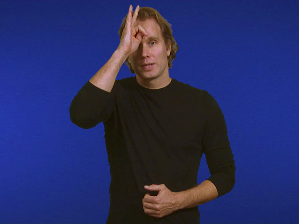 Benjamin Syrsa - Svenskt teckenspråkslexikon - Stockholms universitet