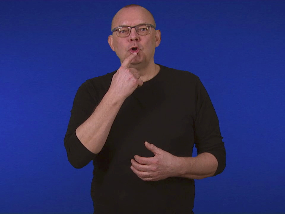 röd dag - Svenskt teckenspråkslexikon - Stockholms universitet