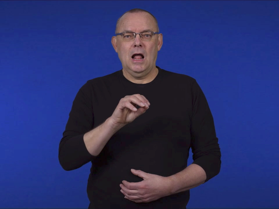 Anna-Britta Larsson - Svenskt teckenspråkslexikon - Stockholms universitet