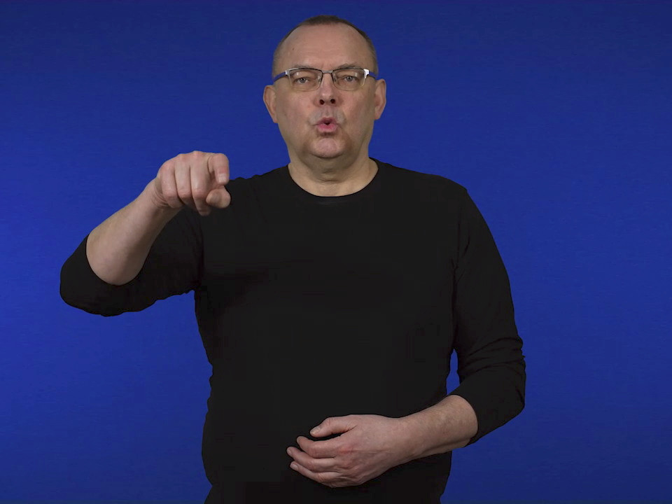 droppa - Svenskt teckenspråkslexikon - Stockholms universitet